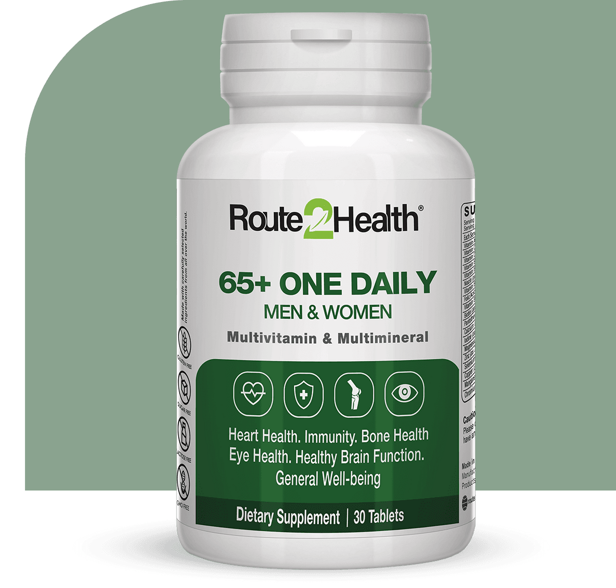 65+ ONE DAILY | Multivitamin for 65+ Elders | Route2Health